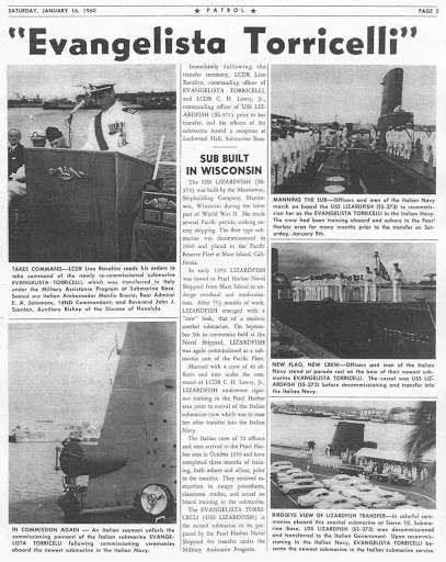 SI VIS PACEM, PARA BELLUM: Il sommergibile USS Lizardfish (SS-373), l ...