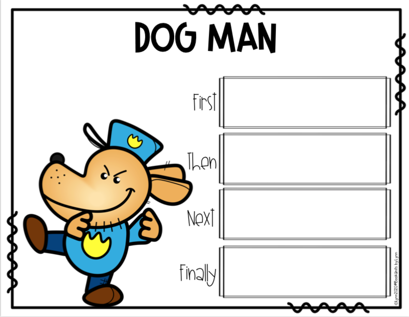 DOG MAN BOOK UNIT ~ Book Units by Lynn