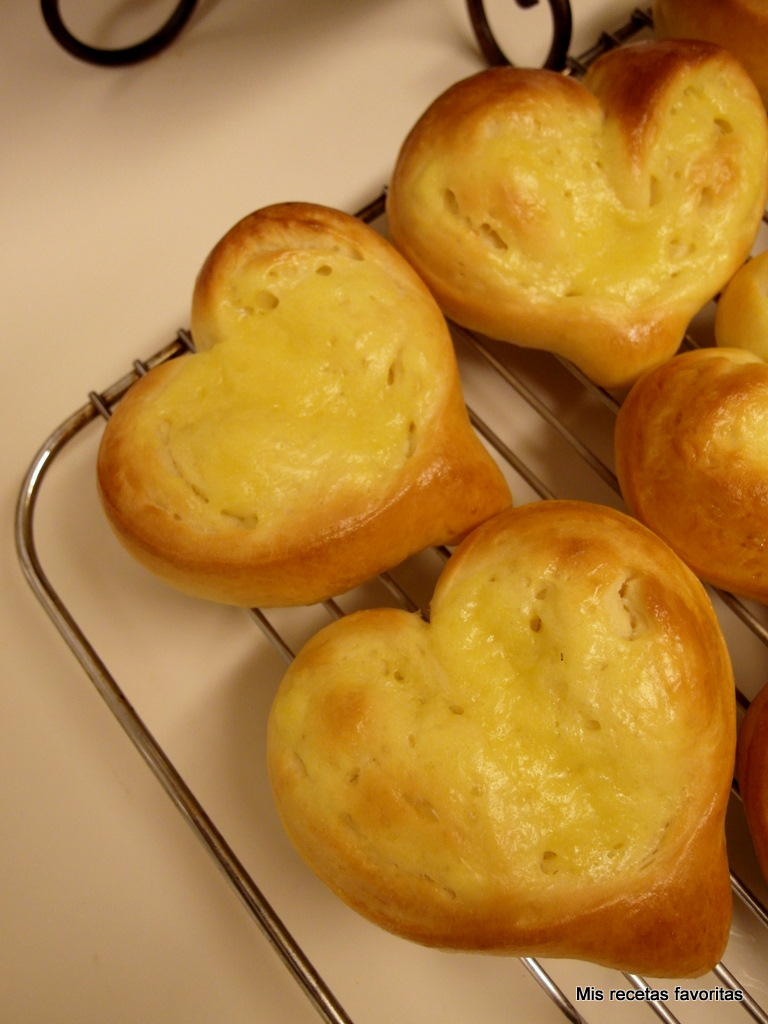Corazones de pan - Mis recetas favoritas by Hilmar