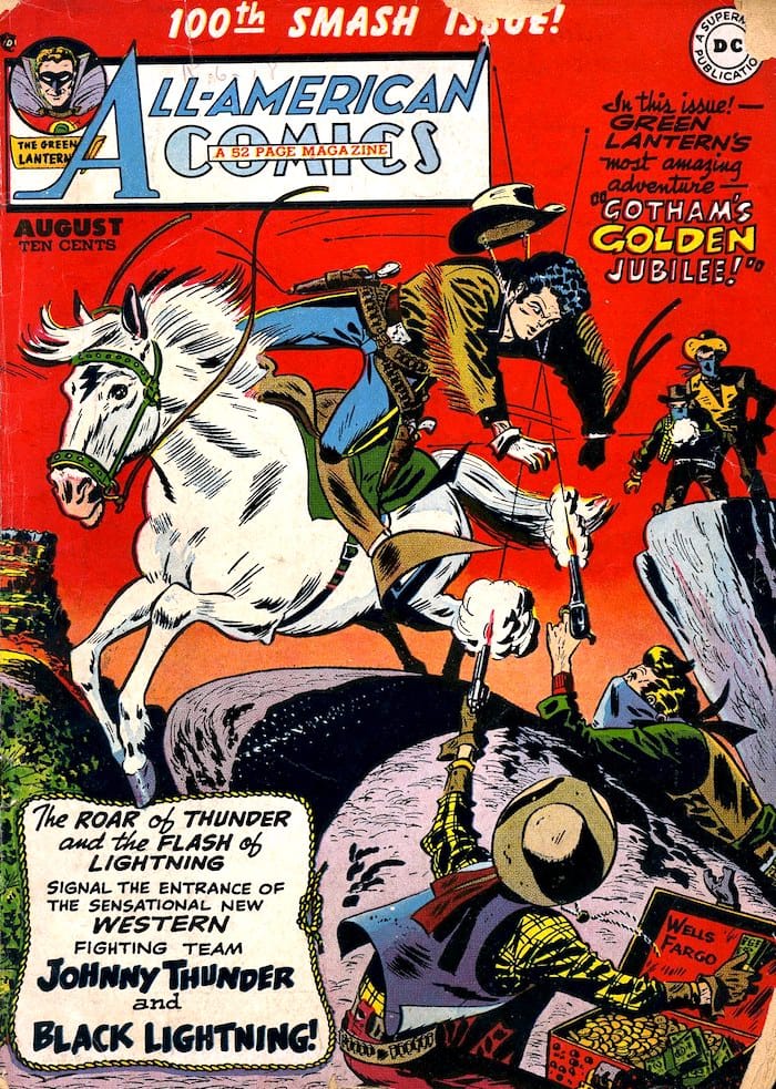 All-American Comics #100 - Alex Toth art & cover + 1st Johnny Thunder ...