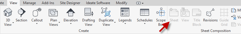 Revit: Sheet Ribbon Tool Inactive – Revit news