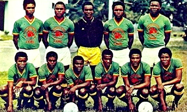 SELECCIÓN DE ZAIRE en la temporada 1973-74