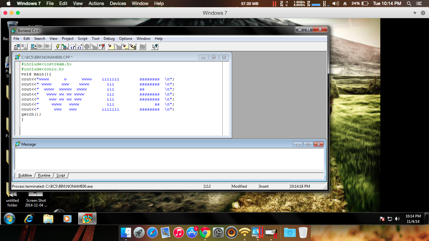 Membuat Program Menampilkan Nama dengan C++ | WISNU BLOG