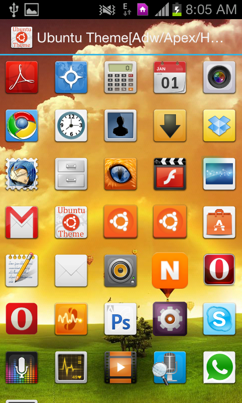 Appfanclub: Ubuntu Theme v1.2 APK