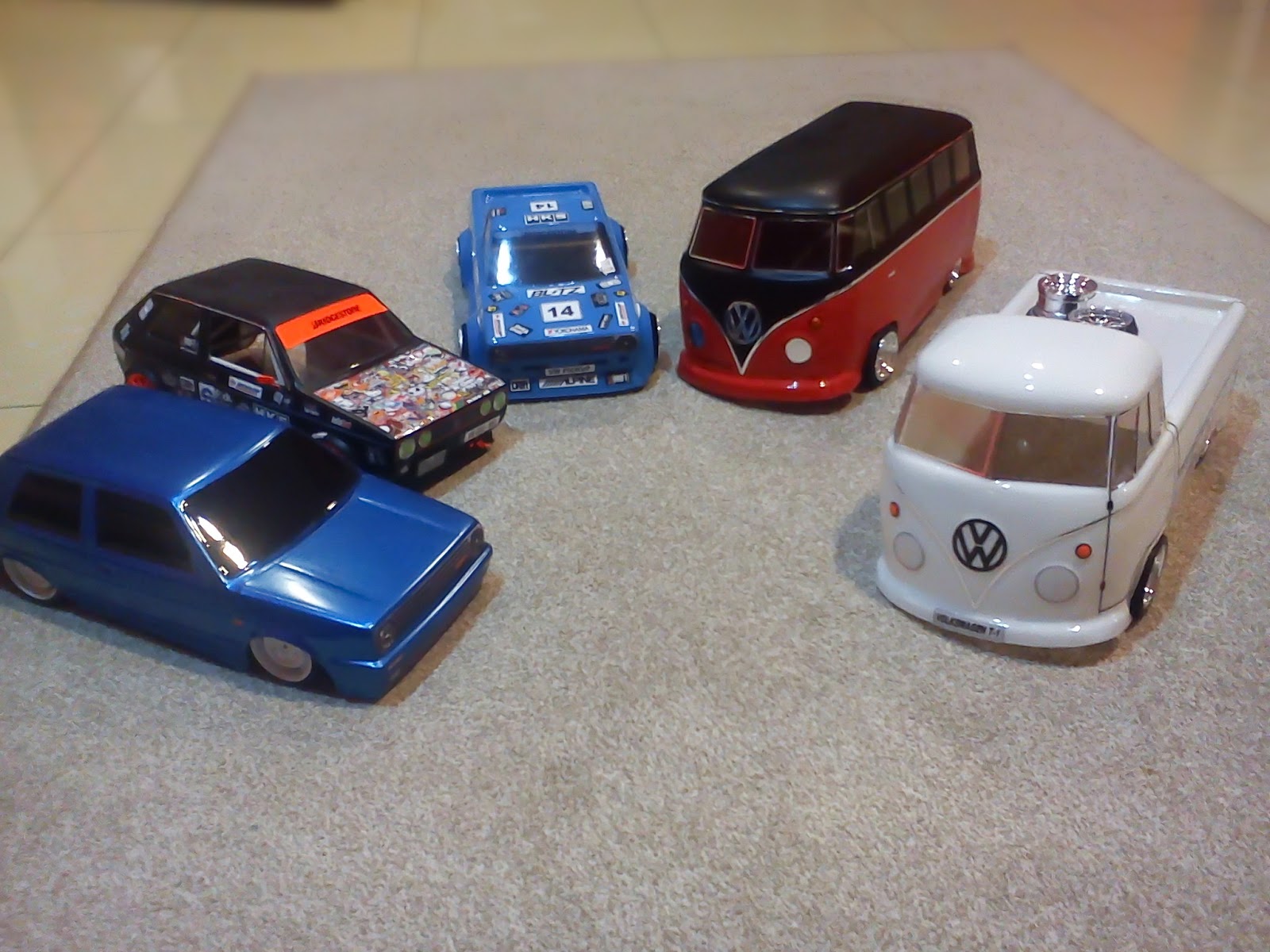 VIP RC BODY: VW T1 Bus/Pickup