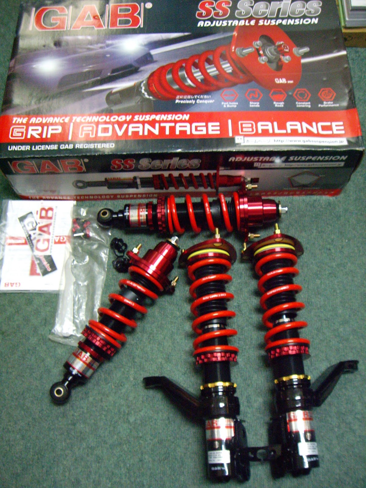 Online Suspension (Absorbers & Springs): GAB - Advanced Technology ...