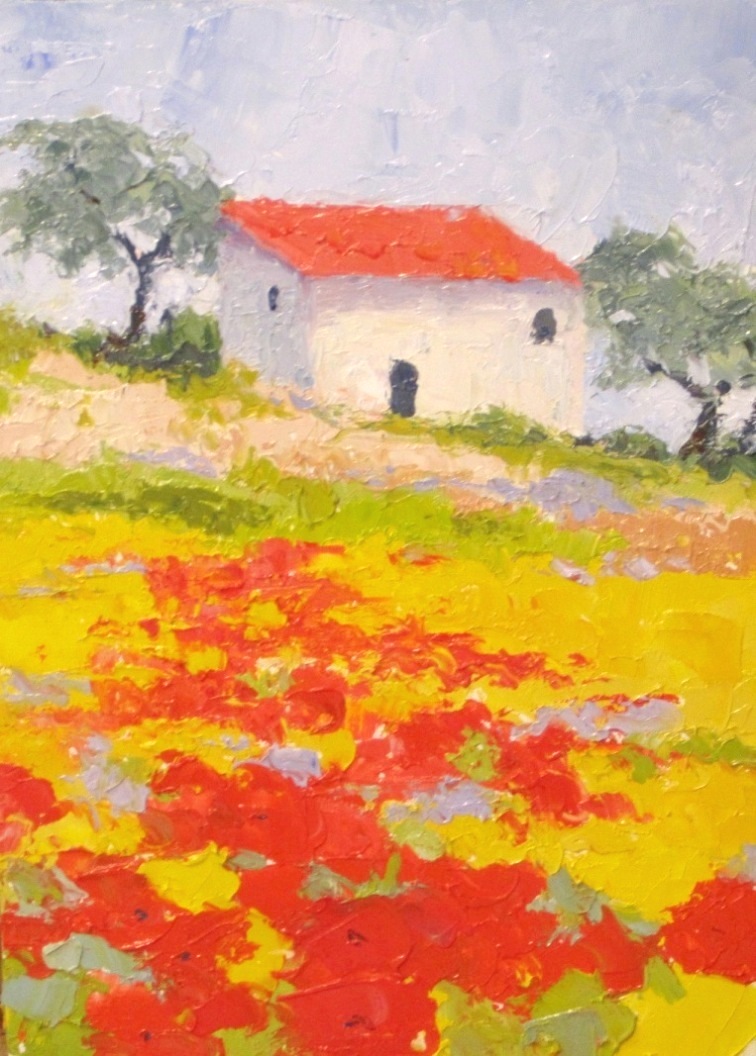 Palette Knife Painters, International: "Provence Etude" By Northern ...