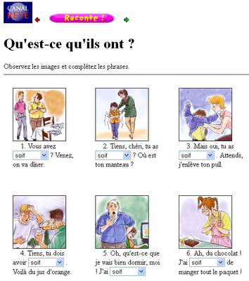 FLEBOSCO 2 ESO: Voilà des exercices sur les expressions avec Avoir