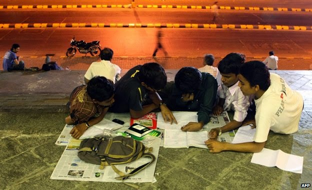 The News Feed Curator: Indian Parents Bring Exam Cheating To Epic ...