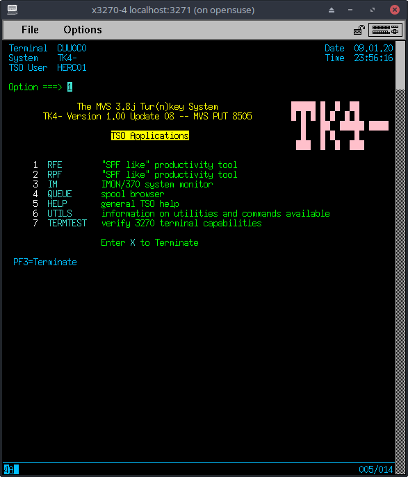 MVS 3.8 Operating System on IBM 3033 Mainframe: Virtualization on Linux ...