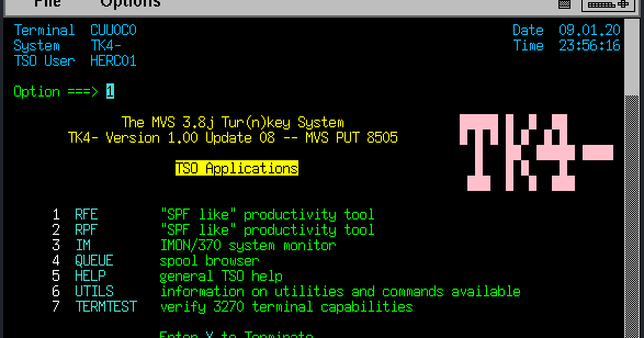 MVS 3.8 Operating System on IBM 3033 Mainframe: Virtualization on Linux ...