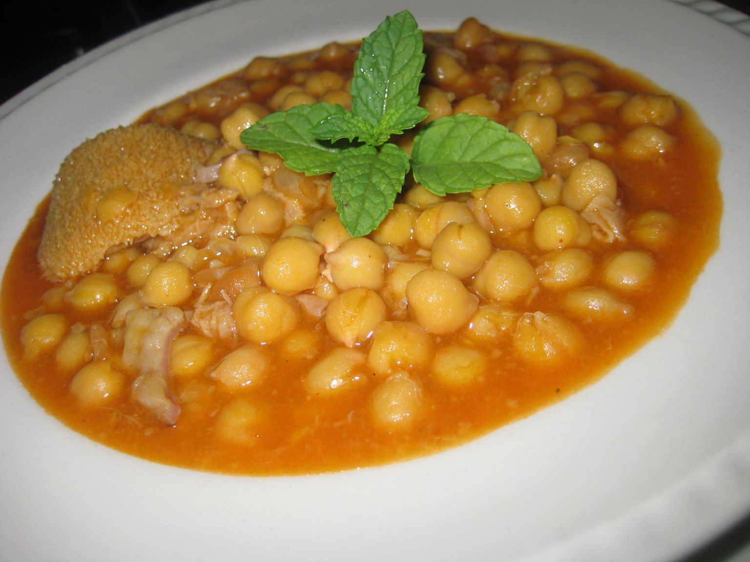 LAS RECETAS DE MAMA ROSA: Menudo con garbanzos, prisas y mucha caló