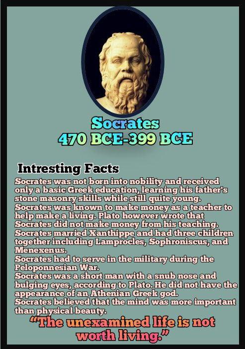 Biography of the Great Greek Philosopher SOCRATES