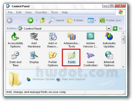 Windows Xp Font Free