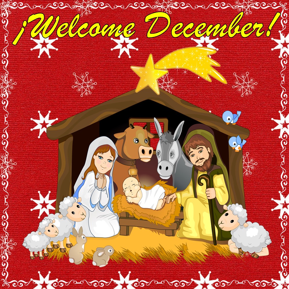 ® Imágenes y Gifs Animados ®: IMÁGENES DE WELCOME DECEMBER