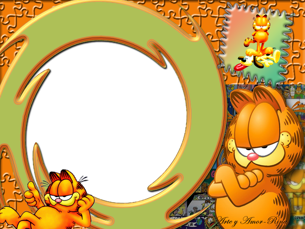 Arte y amor: GARFIELD en Arte y Amor-Rina