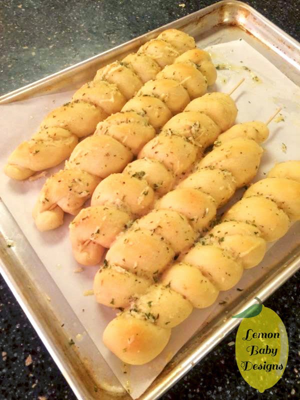 Twisted Italian Bread-Sticks