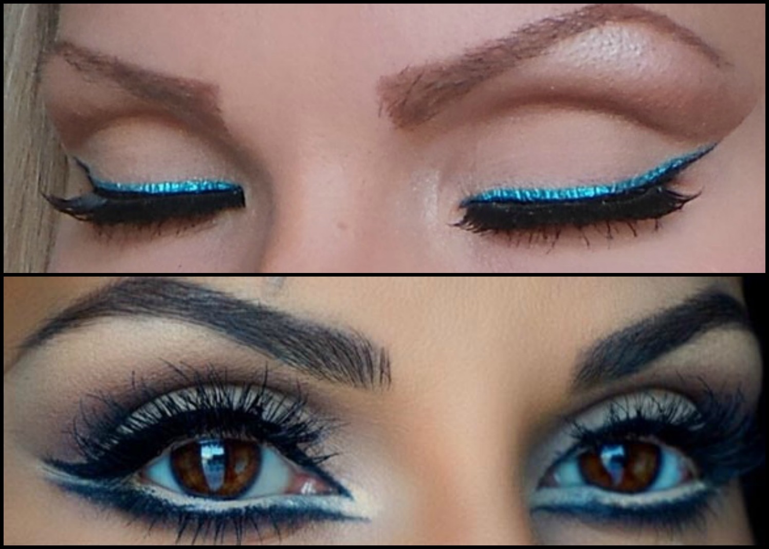 LookBook...: Makeup: Double Winged Eyeliner