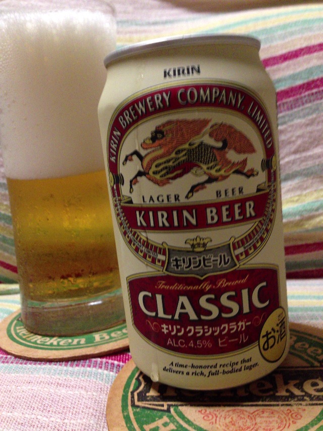 KIRIN BEER「CLASSIC LAGER」 - 【ビール定点感想・レビュー】びーるのみたい。