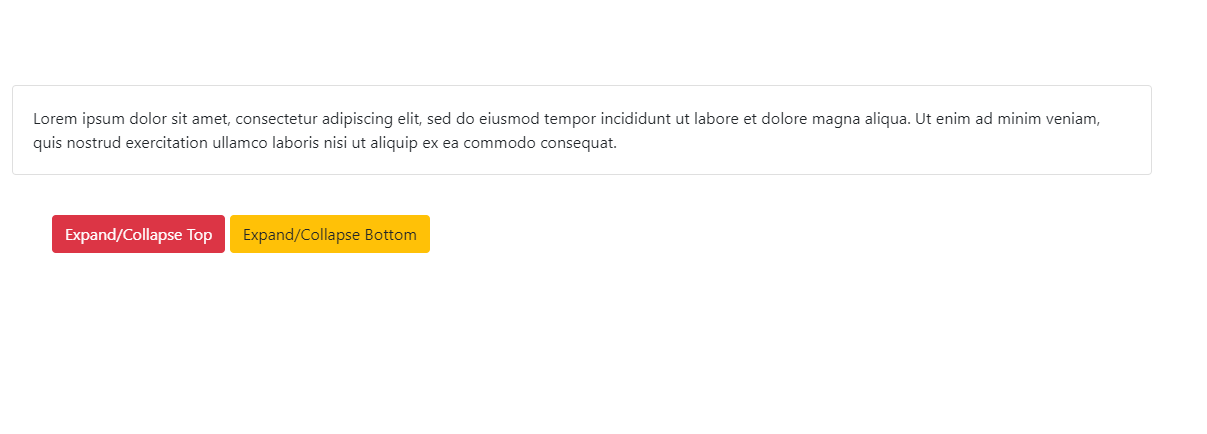Bootstrap 4 Collapse