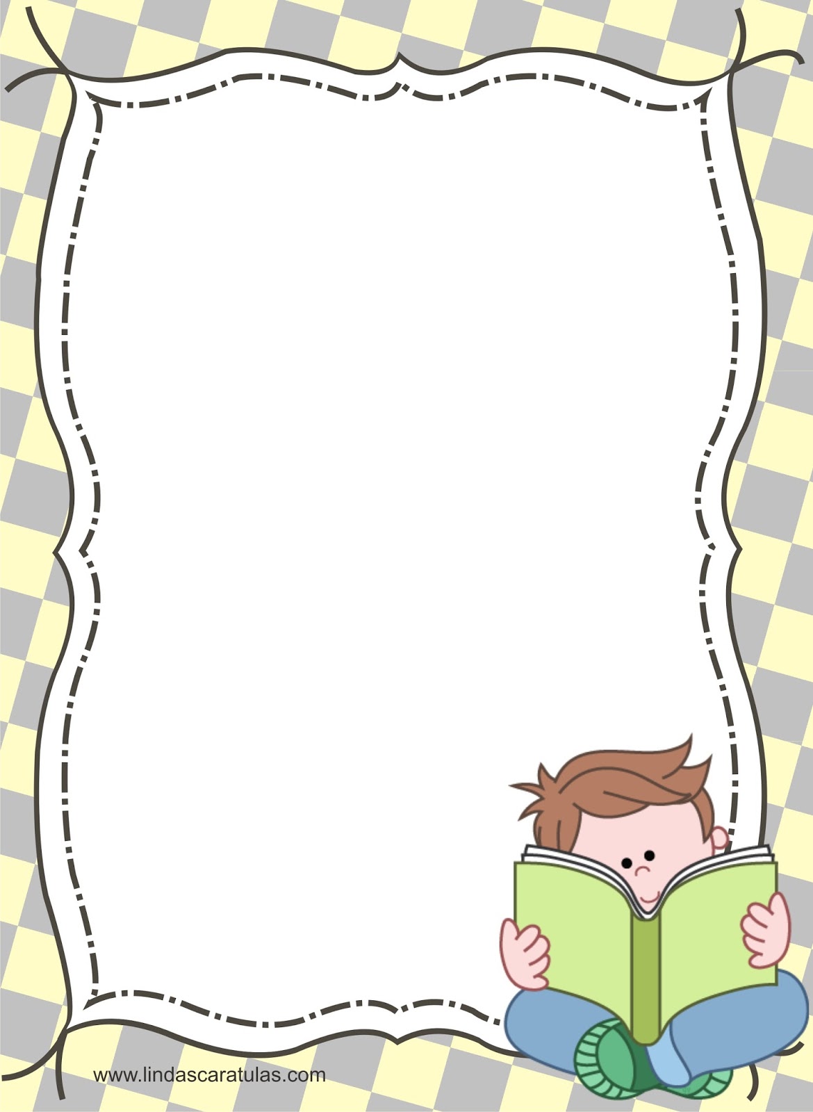 Marcos y bordes de libros - Imagui