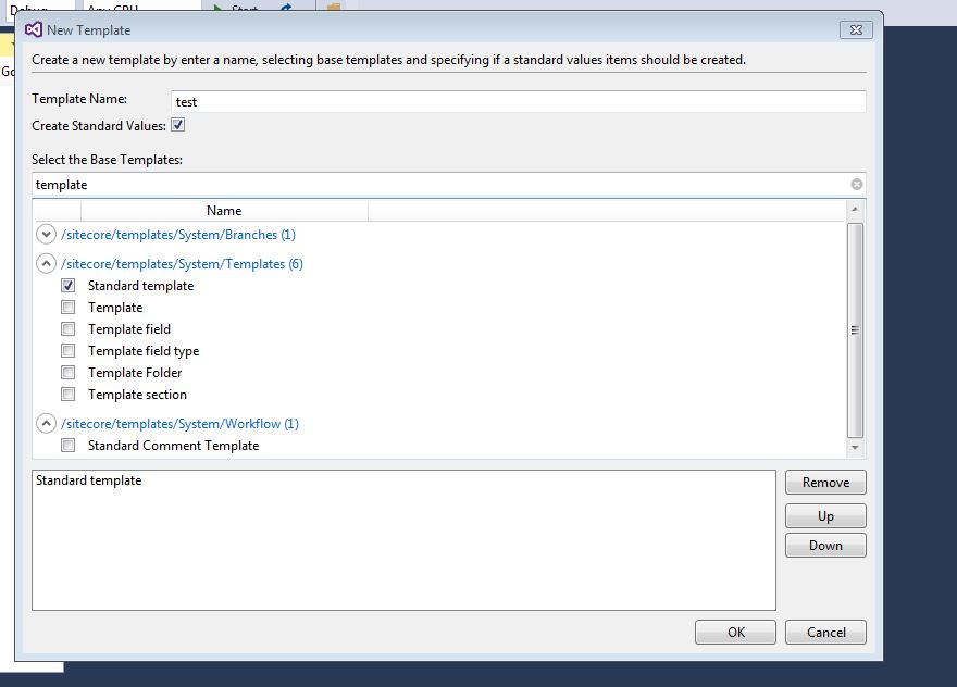 Explore Sitecore: Creating template with sitecore rocks
