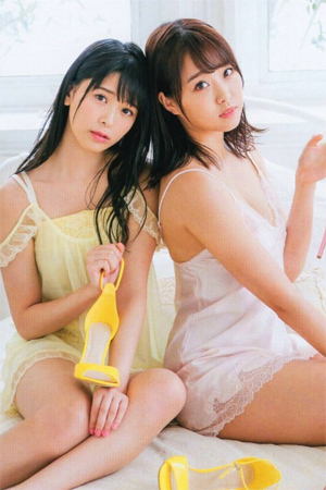 Kato Yuuka 加藤夕夏, Yasuda Momone 安田桃寧, BOMB! 2018.11 (ボム 2018年11月号) - Idol. gravureprincess .date