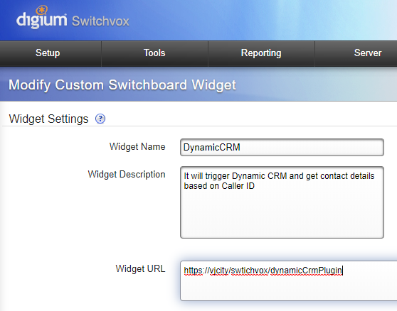 Microsoft Dynamic CRM: Digium switchvox and Dynamics 365 CRM integration