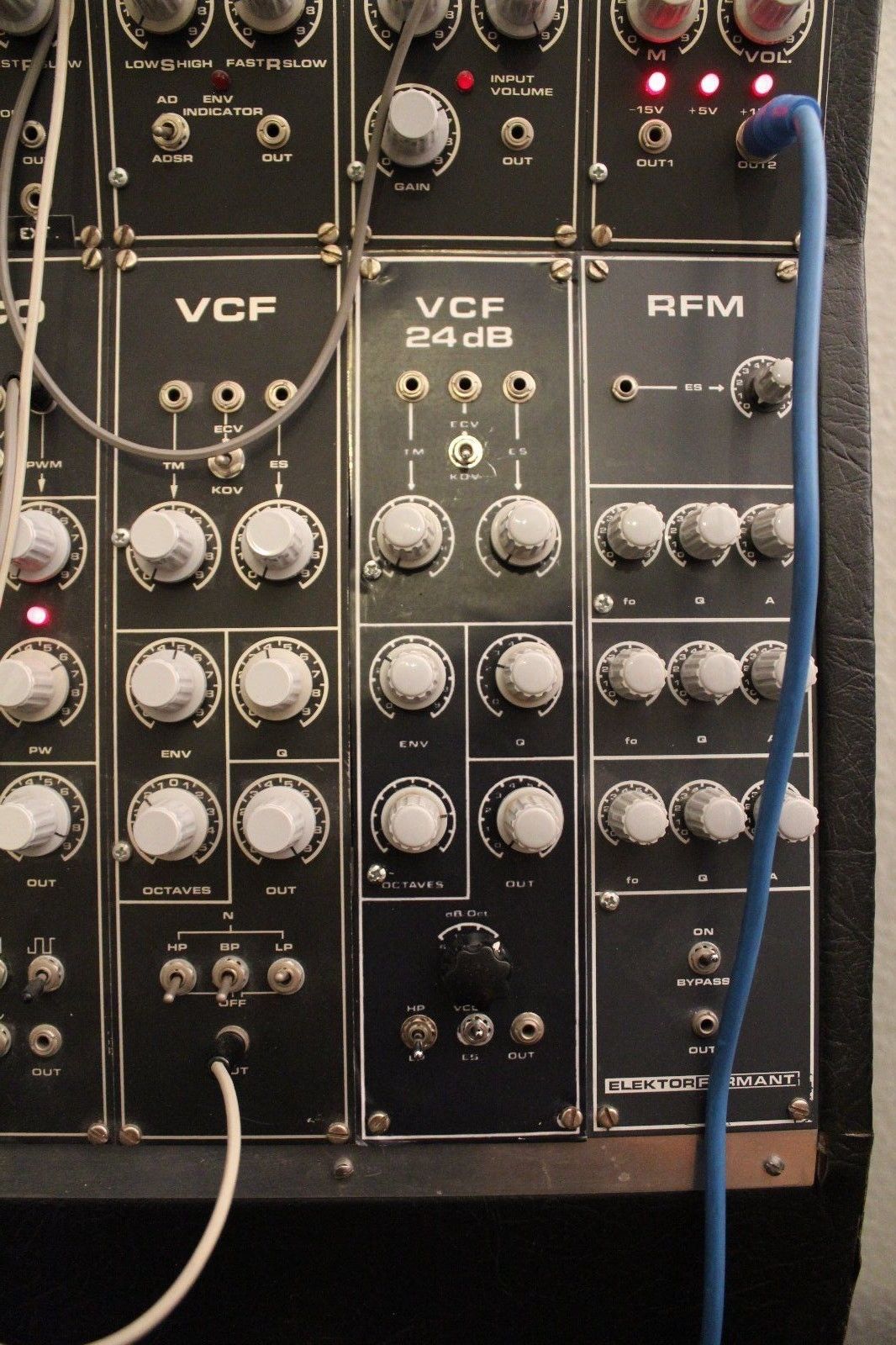 MATRIXSYNTH: Elektor Formant Vintage Modular Synthesizer w/ Doepfer Modules from 1978