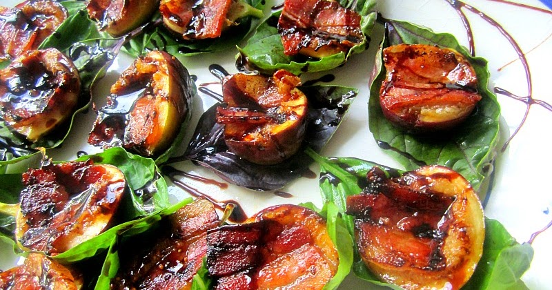 Grilled Figs, Pancetta & Basil: Hello!