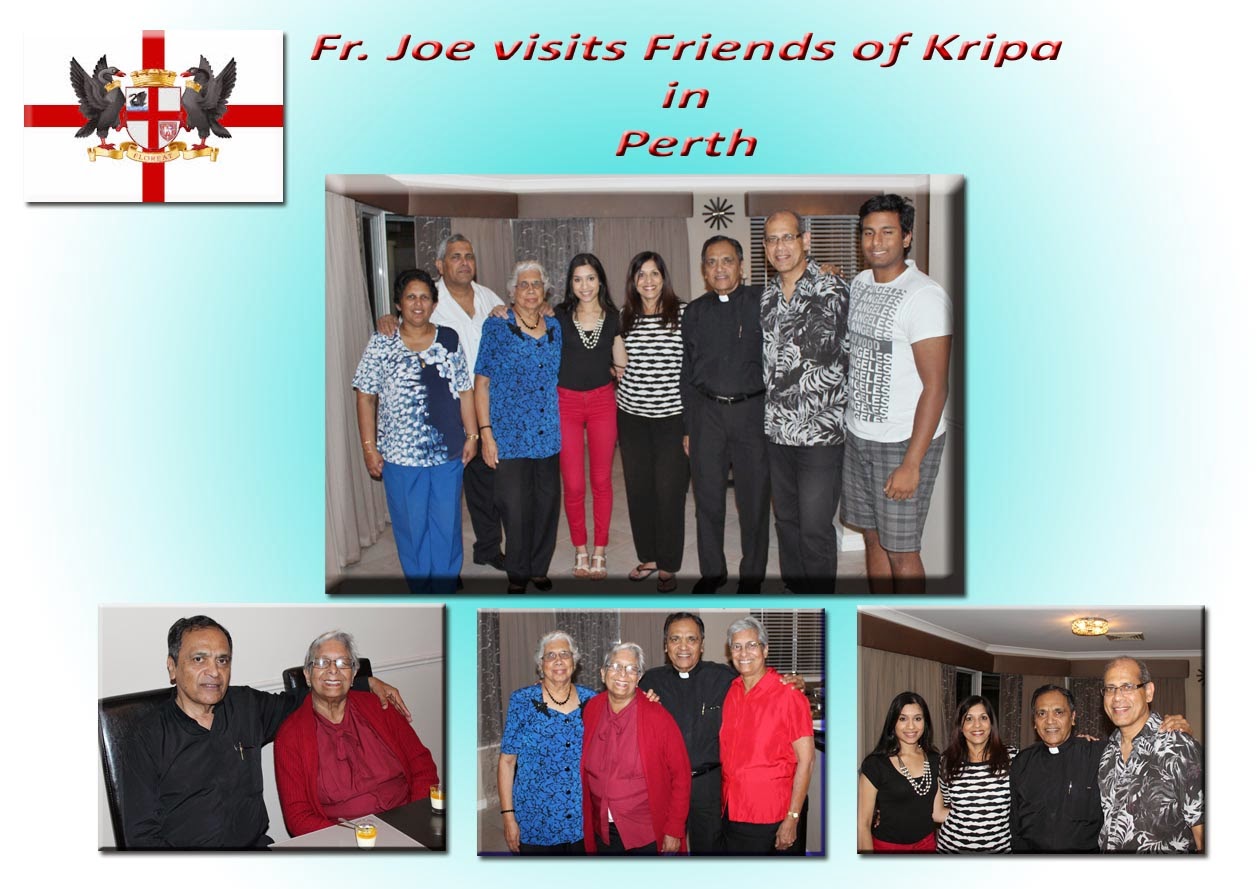 KRIPA FOUNDATION, INDIA: Families Are Forever....Fr. Joe visits Friends ...