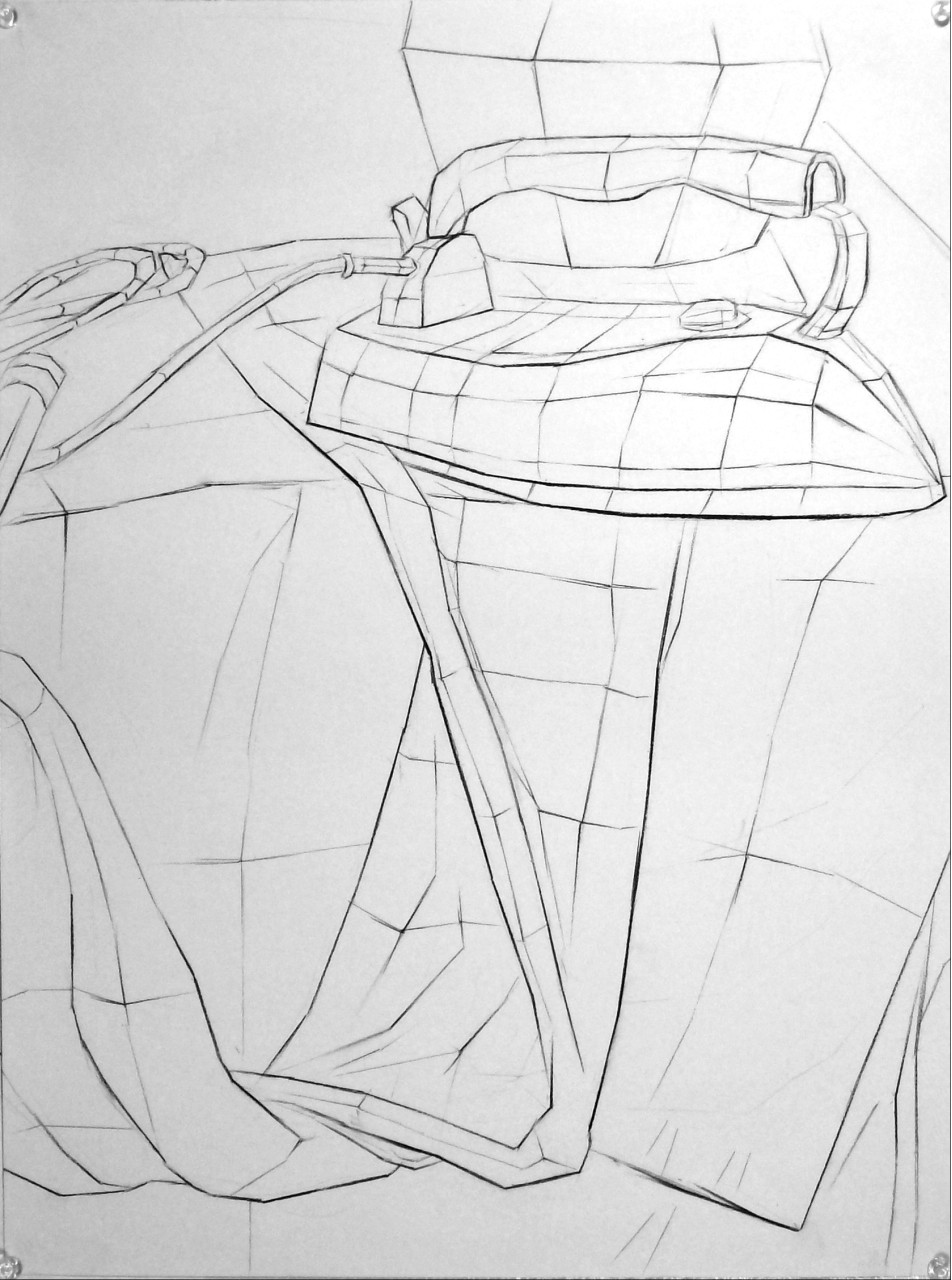 Bethel Intro To Drawing: In-Class Examples of Planar Analysis