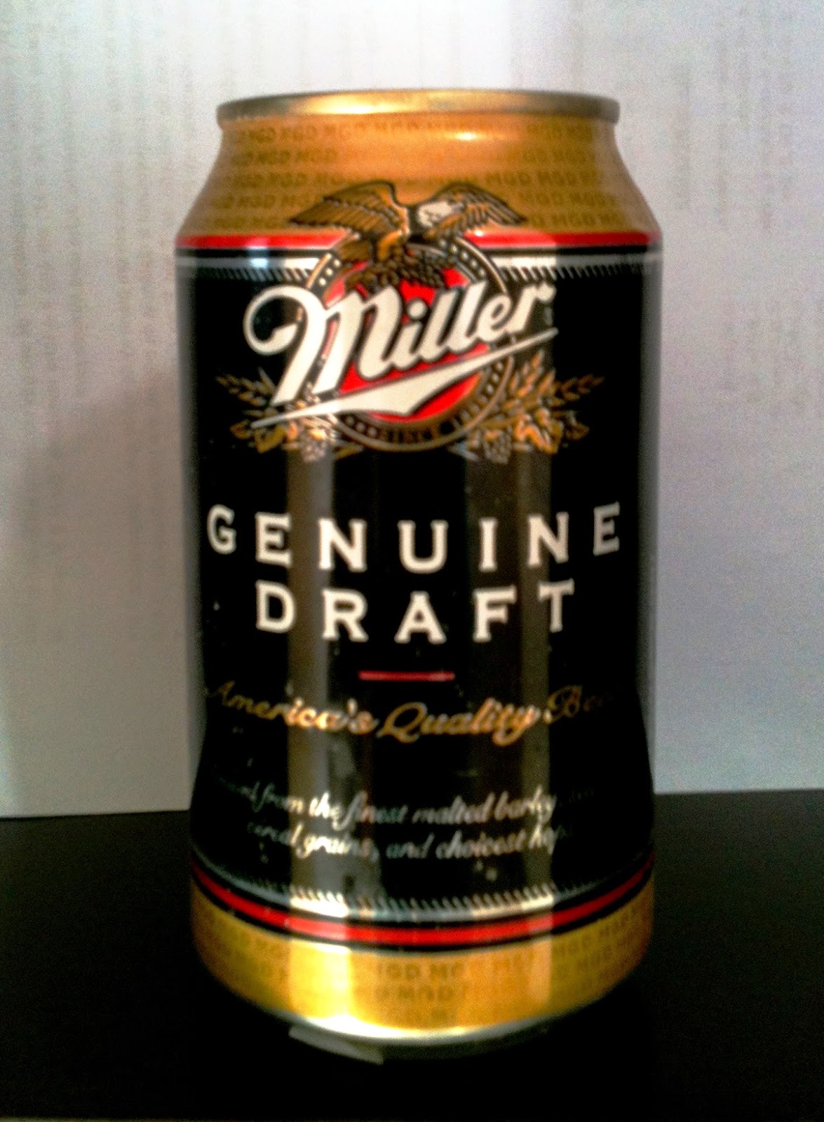 O Colecionador de Latas: Cerveja Miller Genuine Draft - Estados Unidos