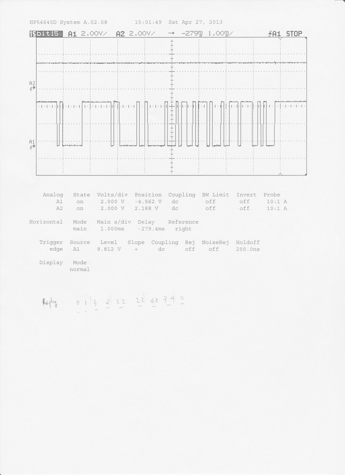 My Tech Life: Modbus RTU sample frame 8N1.