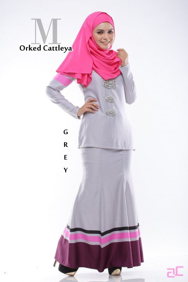 ANASTASIA SHOPPE DRESS: MINI KURUNG ORKED CATTLEYA