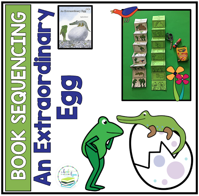 AN EXTRAORDINARY EGG SEQUENCING CRAFT ~ Book Units by Lynn