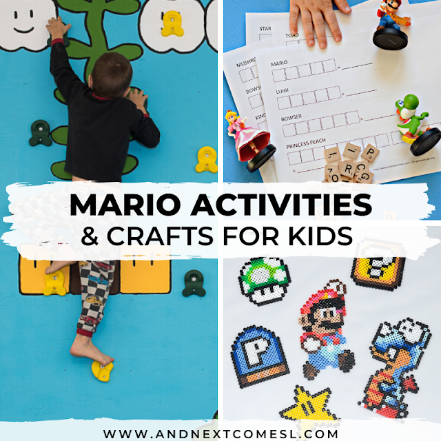 Super Mario Crafts & Activities for Kids | And Next Comes L ...