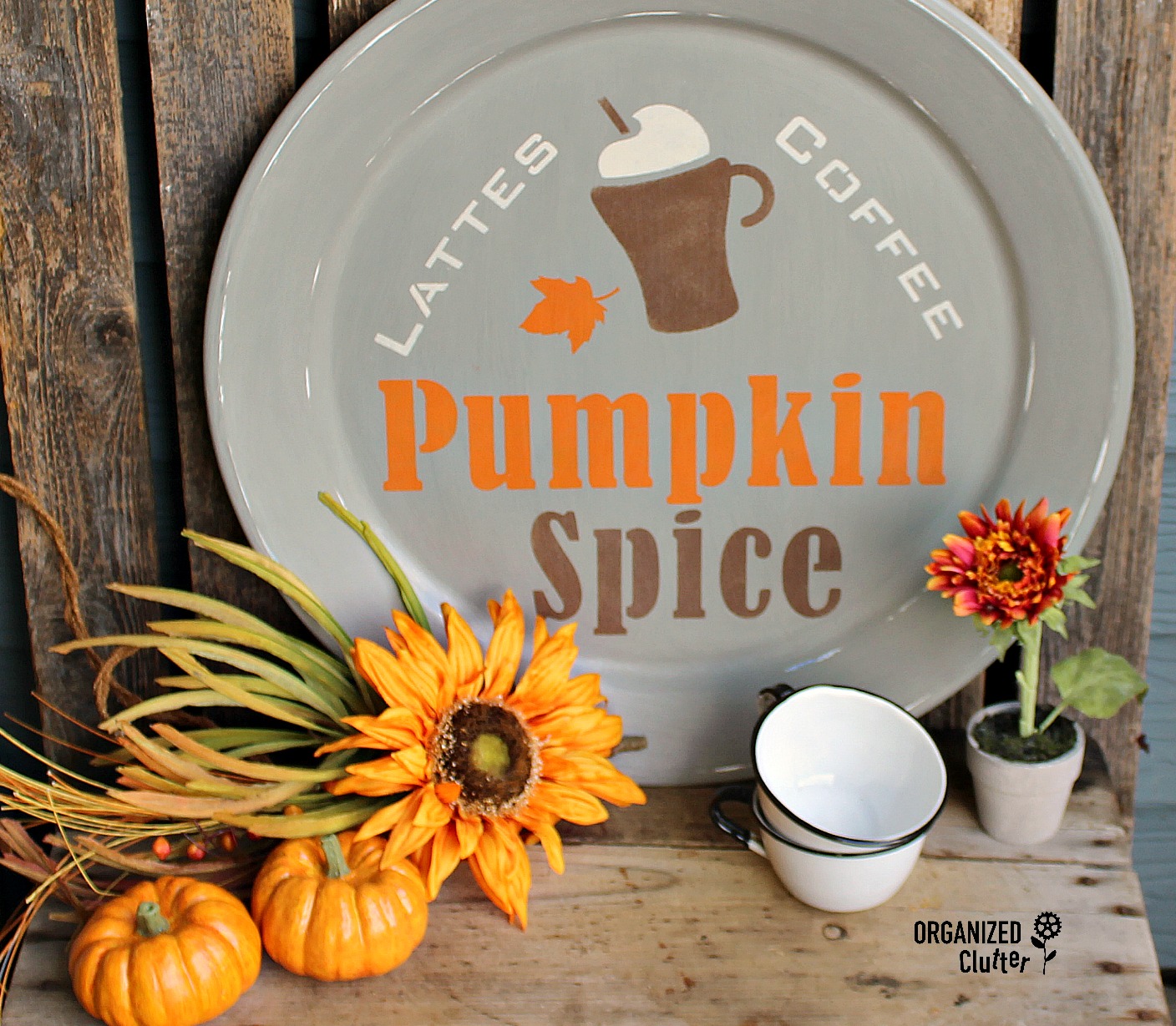 How To Use Rectangular Sign Stencils On Thrifted Finds - Organized Clutter