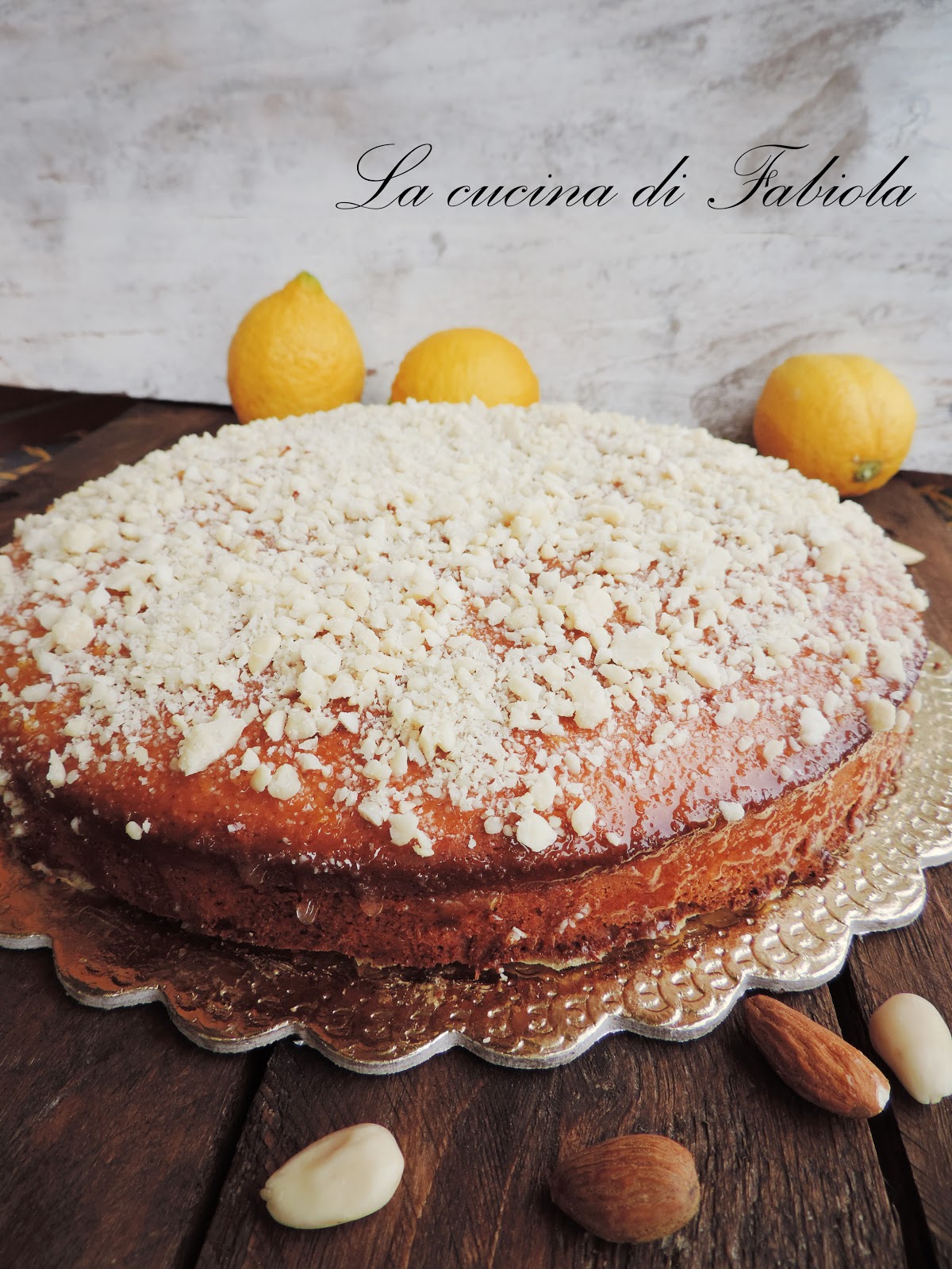 Pan di limone alle mandorle | La cucina di Fabiola
