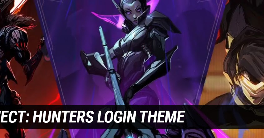 Surrender at 20: PROJECT: Hunters Login Theme