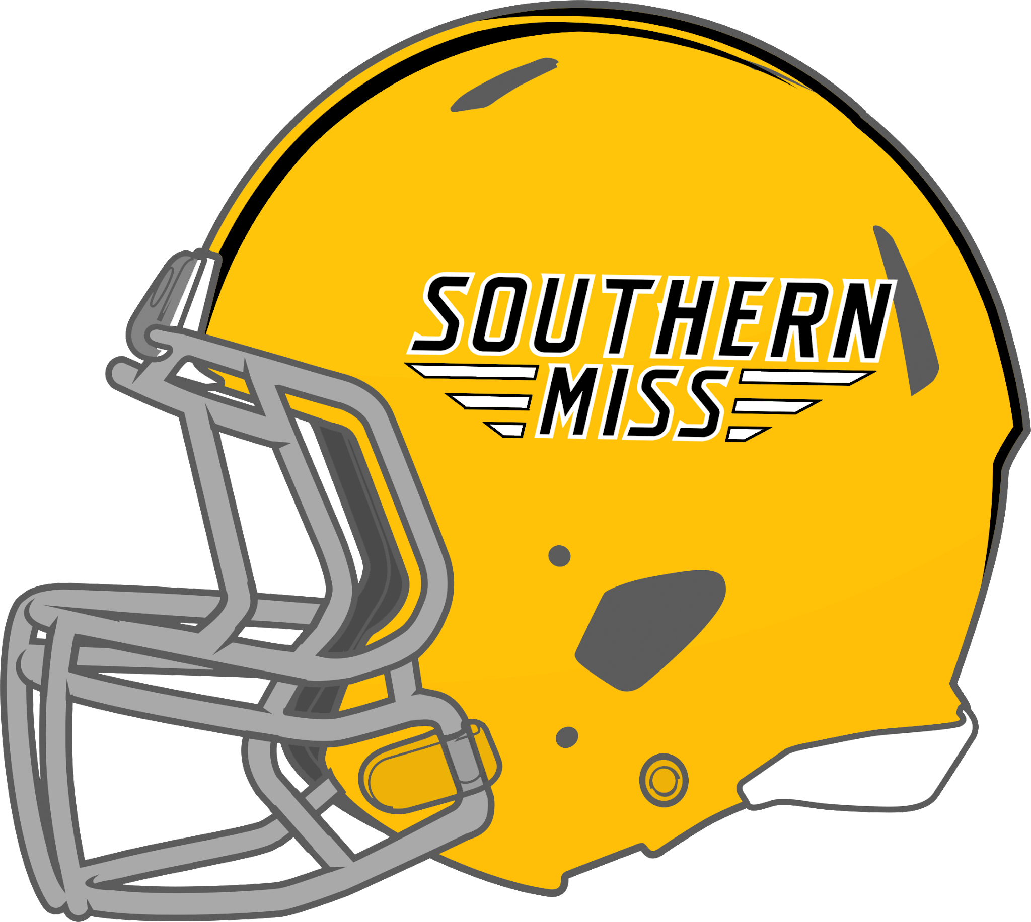 Southern Miss Uniform Tracker: Southern Miss Helmet Timeline (1977-2022)
