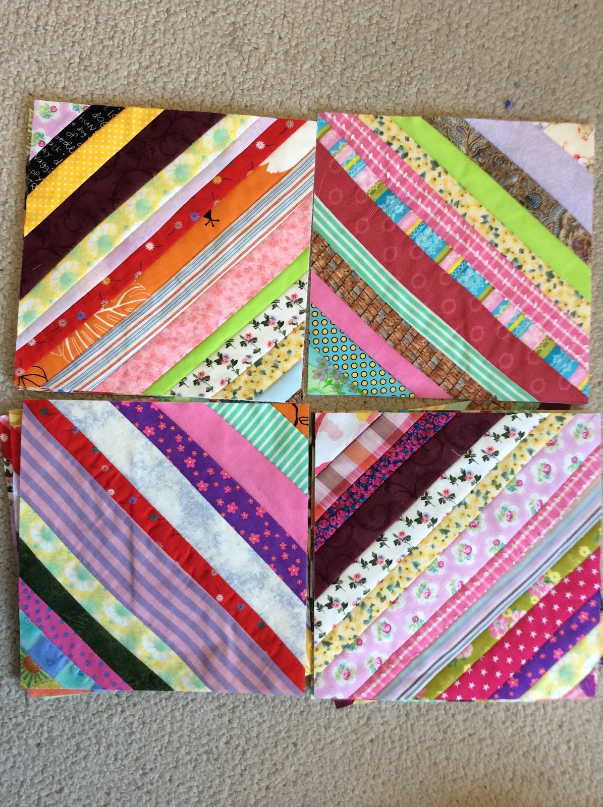 Oz Comfort Quilts. : QAYG Blocks from the UK