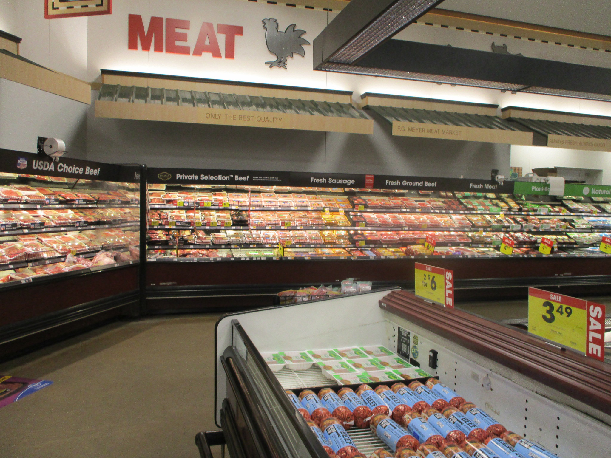 DVArtist, Art, Food, Gardening: 29 Faces and the meat dept.