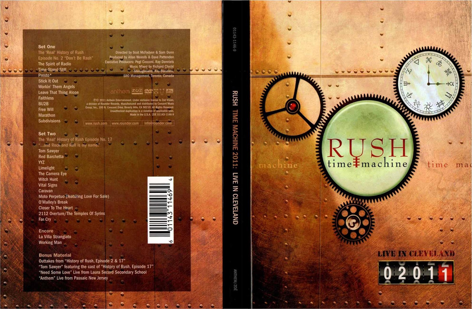 YOUDISCOLL: Rush - Time Machine Tour (2011)