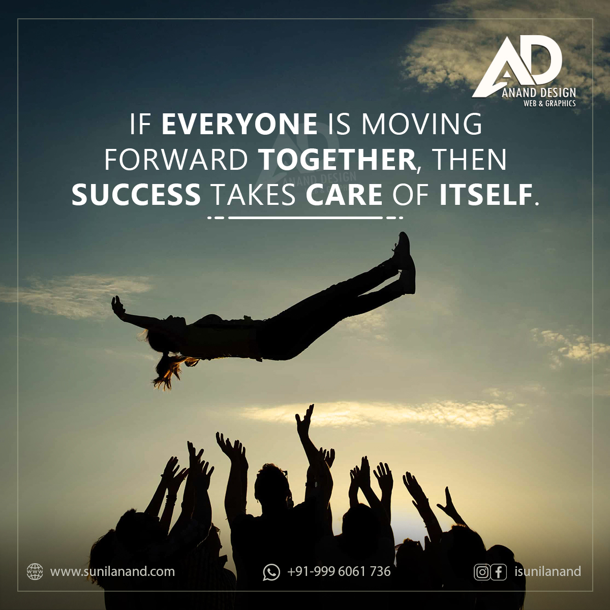 Motivational Gyan: Success takes care of itself motivational quotes
