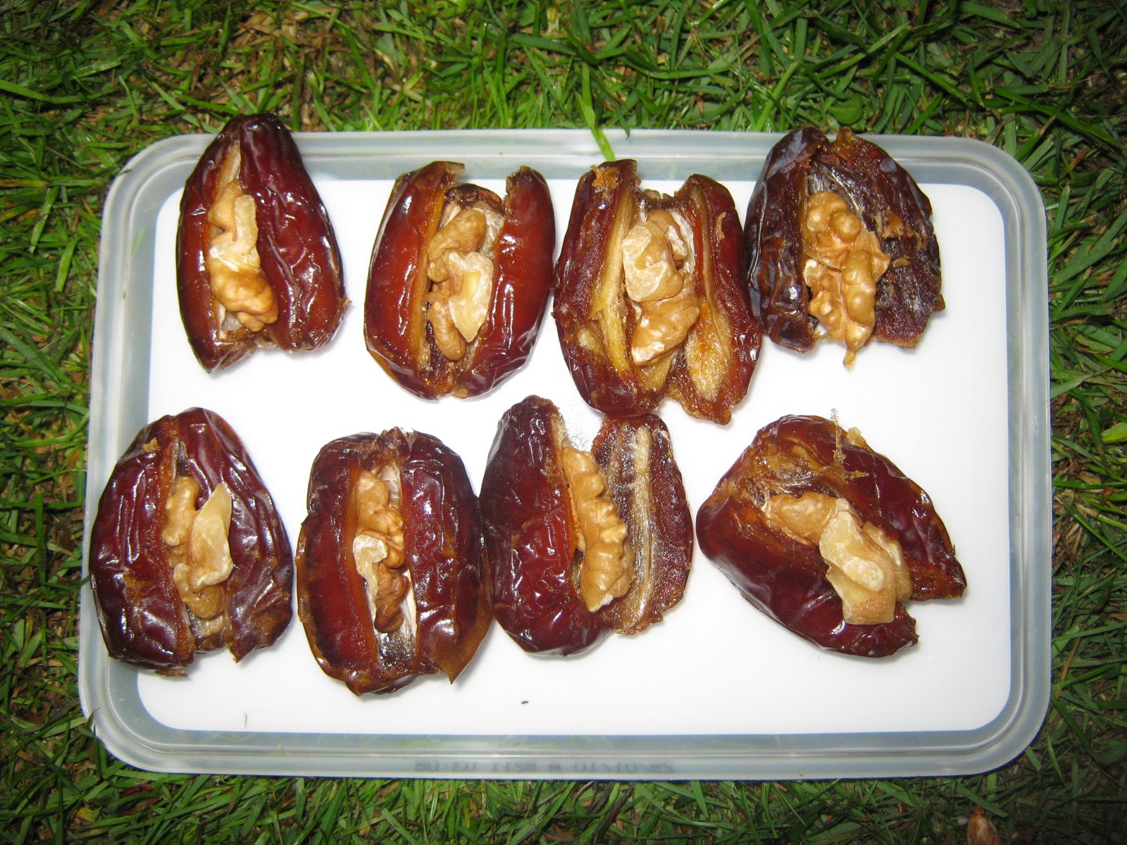 Rugzakrecepten: Gevulde dadels