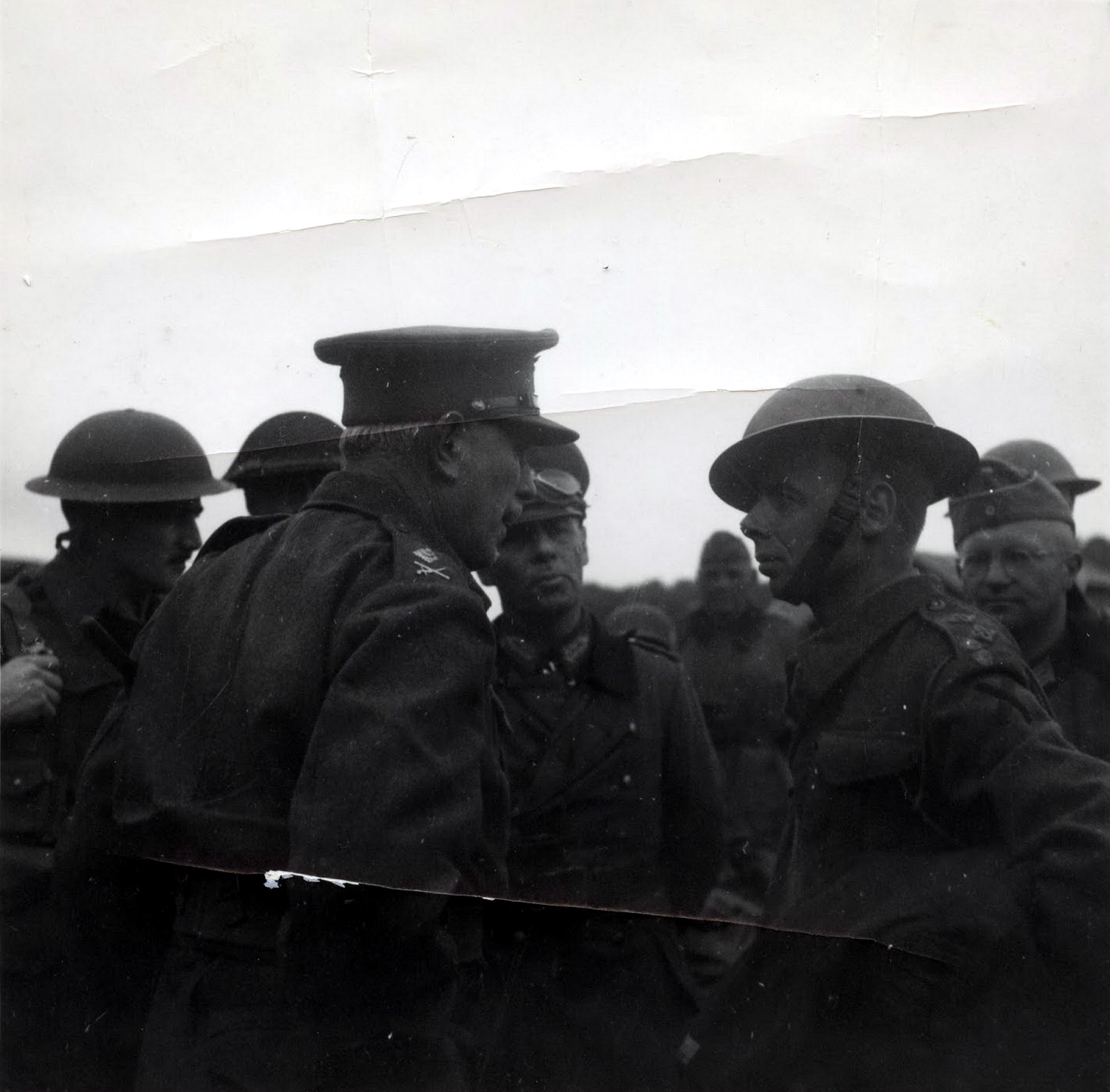 NAZI JERMAN: Foto Erwin Rommel Sebagai Komandan 7. Panzer-Division