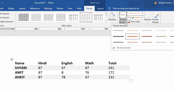 Design Border In Word In Hindi Table Design In Word 2016 In Hindi design-border-in-word-in-hindi-table-design-in-word-2016-in-hindi