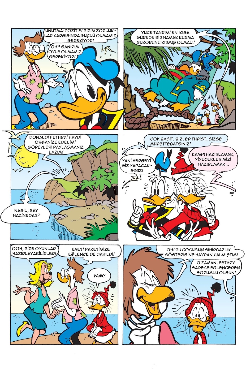 Donald DUCK Varyemez : Kaynak Çizgi diyarı : LOBADOR Paylaşımı