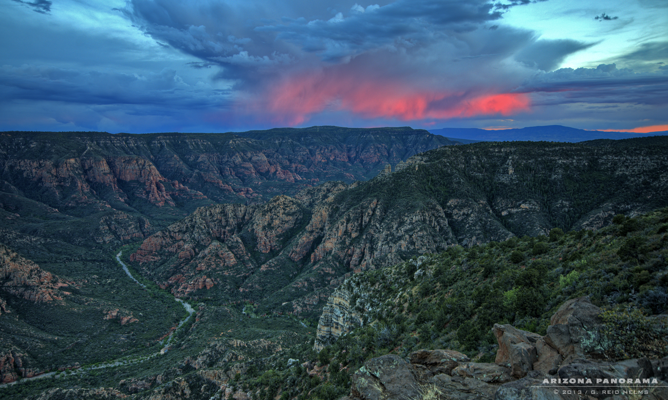 Arizona Panorama: Sycamore Canyon
